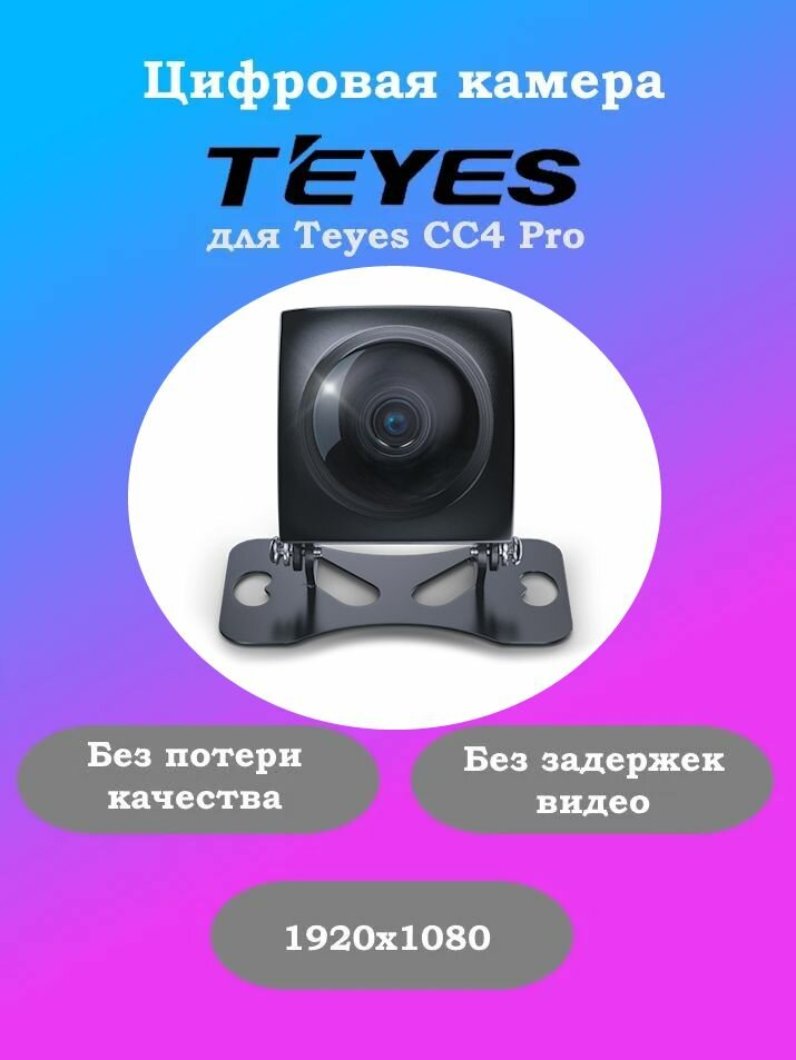 Цифровая камера Teyes 1080p для CC4 Pro
