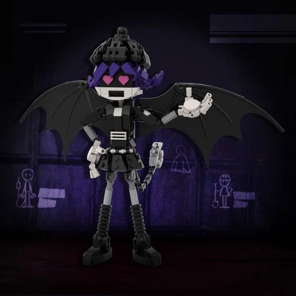 Конструктор детский игрушка MOC Фигурк Murder Drones Uzi Дроны-убийцы, Подарок на день рождения для мальчиков и девочек, Хэллоуин украшение