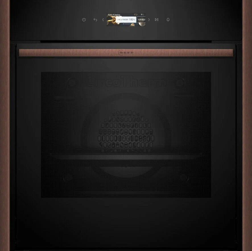 Духовой шкаф электрический с паром Neff B59CR72Y0 (без фурнитуры) черный