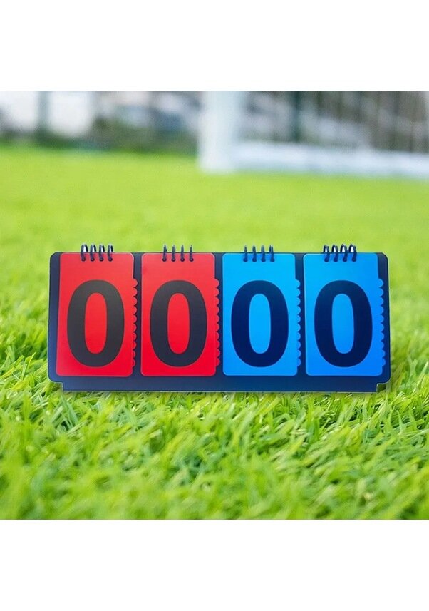 Практичное спортивное табло: многофункциональное табло с перекидными картами для баскетбола, футбола, волейбола и тенниса