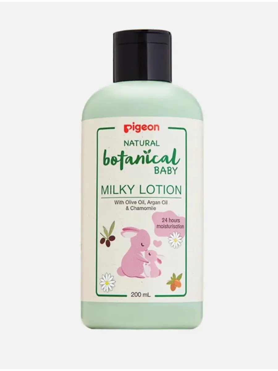 Детское молочко для тела PIGEON baby milky lotion