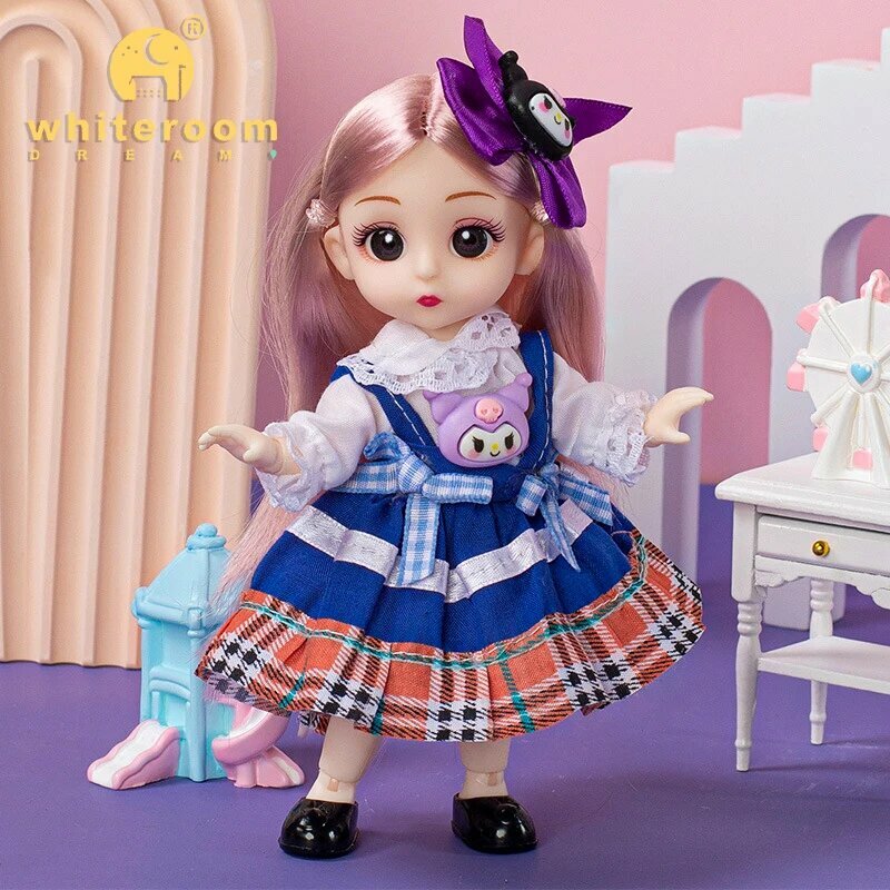 Whiteroom Мини-кукла 13 пластиковая doll with clothes32