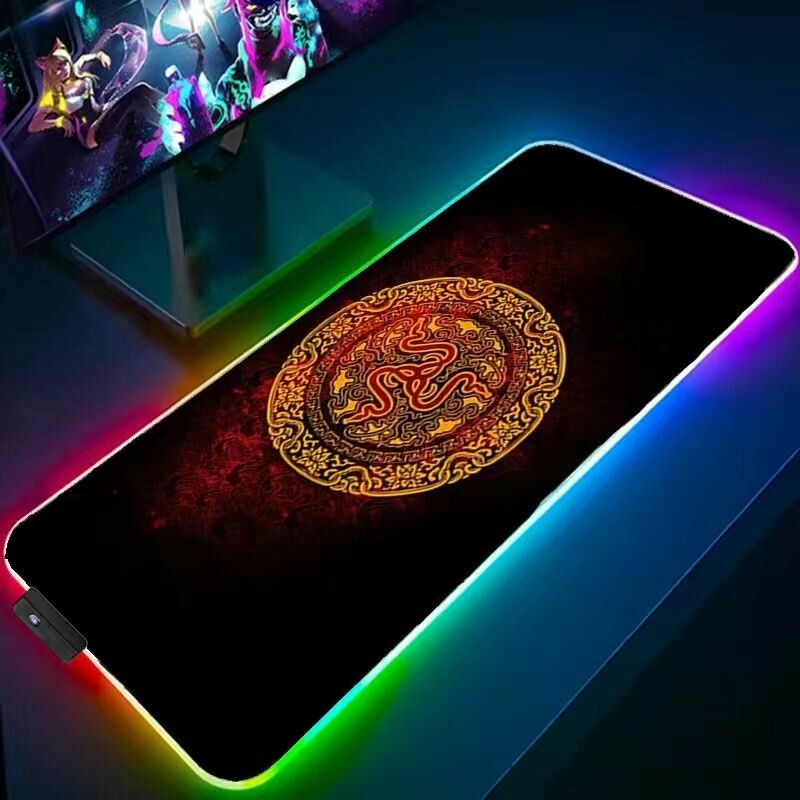 Игровой коврик для мыши XXXL , малиновый