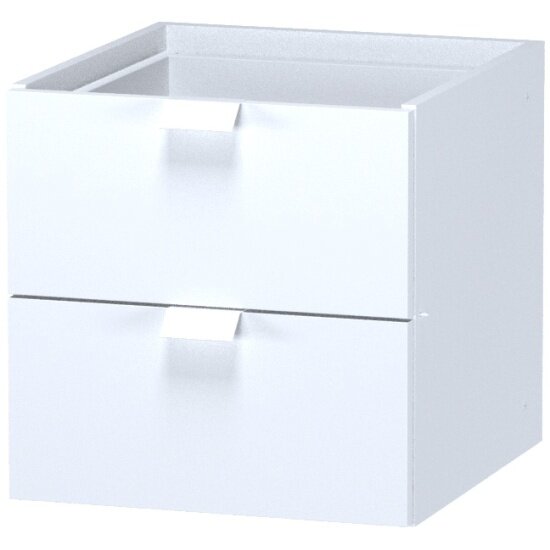Модуль с ящиками Гуд Лакк S01880 Фора, ручка металл 33х33х37, белый