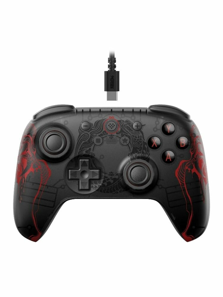 Проводной контроллер 8BitDo Ultimate 2C Black Myth WuKong Edition