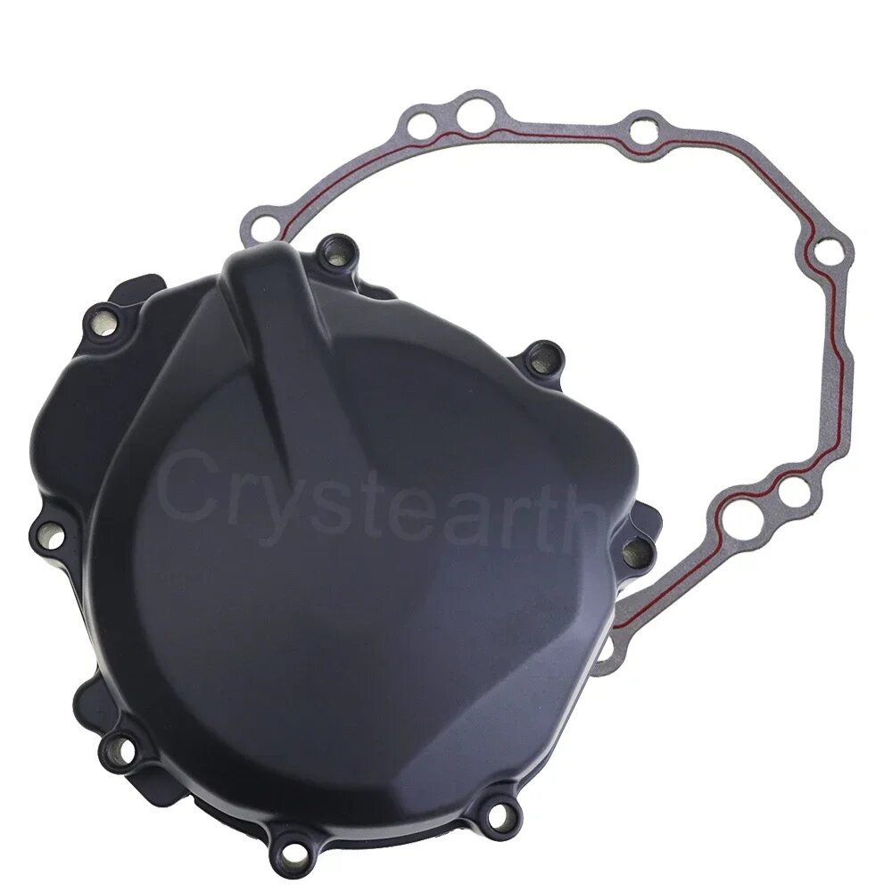 Левая боковая крышка двигателя, картер статора двигателя с прокладкой, подходит для Suzuki GSXR1000 2005 2006 2007 2008 GSXR 1000 05-08 K5 K6