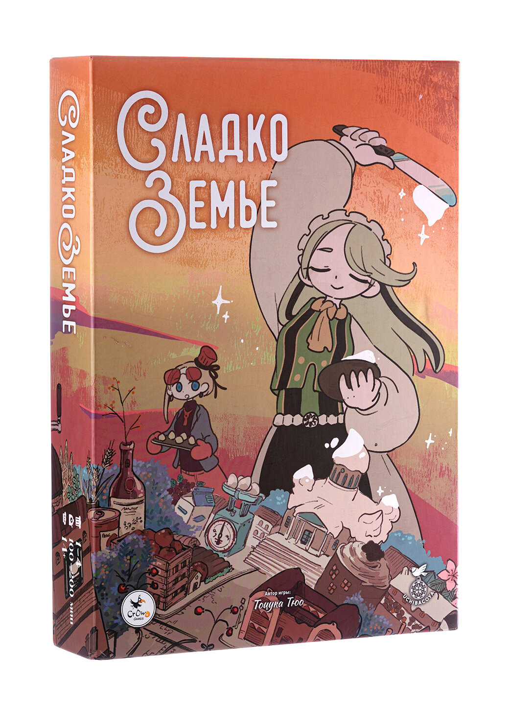 Настольная игра Crowd Games Сладкоземье (стратегия, от 1 до 4 игроков)