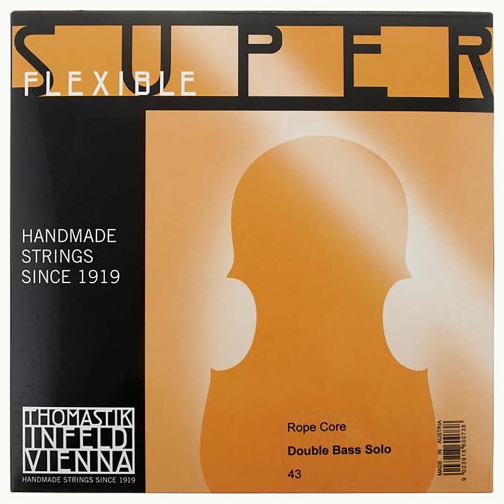 THOMASTIK Superflexible 43 - струны для контрабаса, среднее натяжение, сольный строй