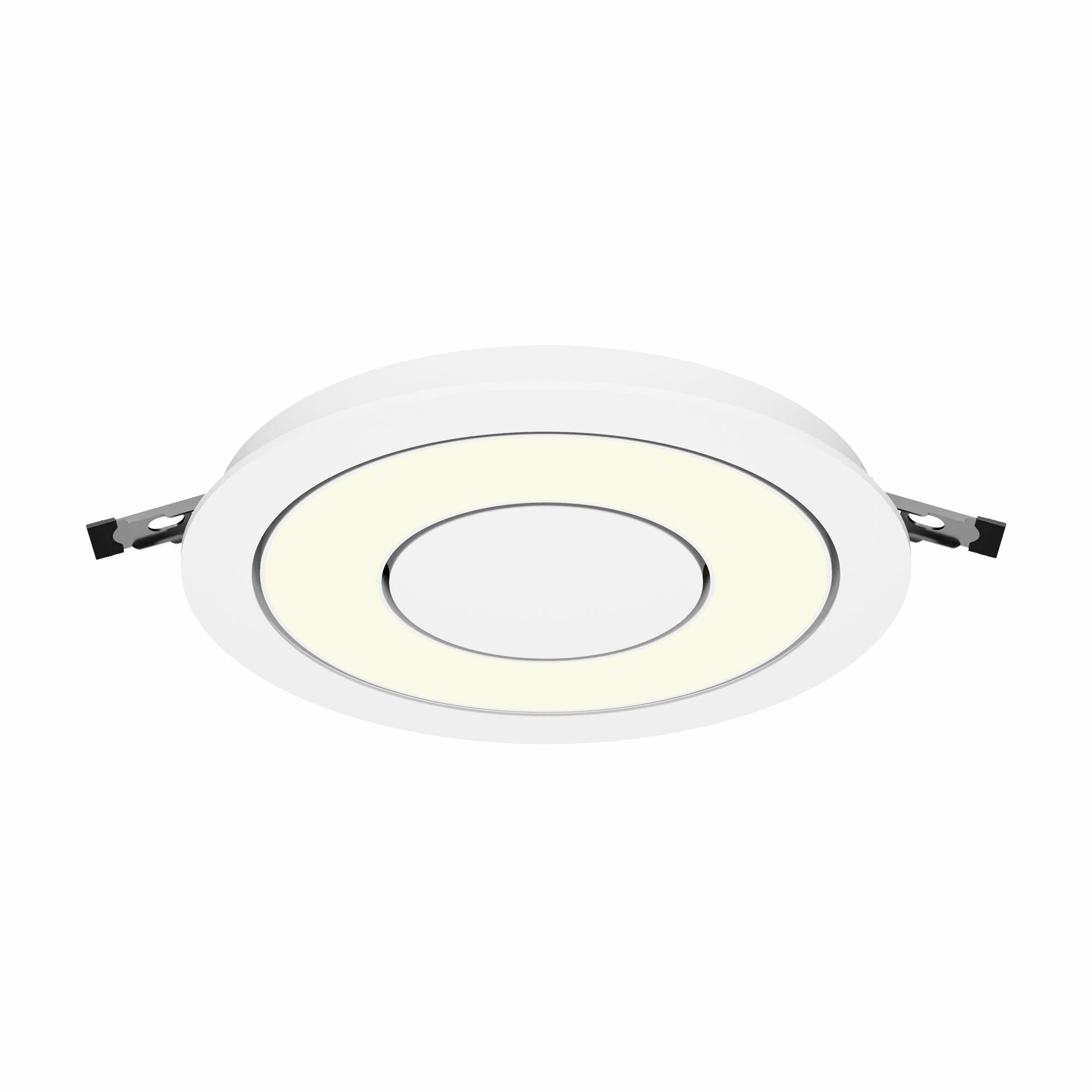 Встраиваемый светильник Technical Vector D230xH36 мм LED цвет белый, арт. DL102-12W3K-W