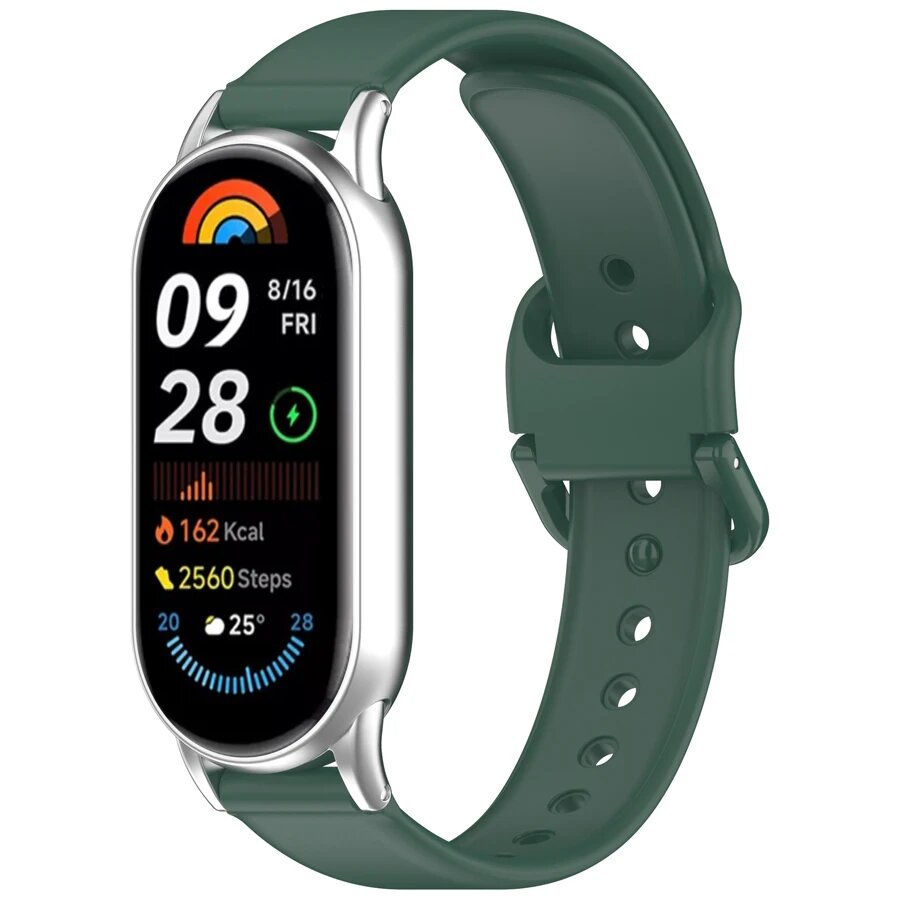 Фитнес-браслет зеленый, Color: Dark Green