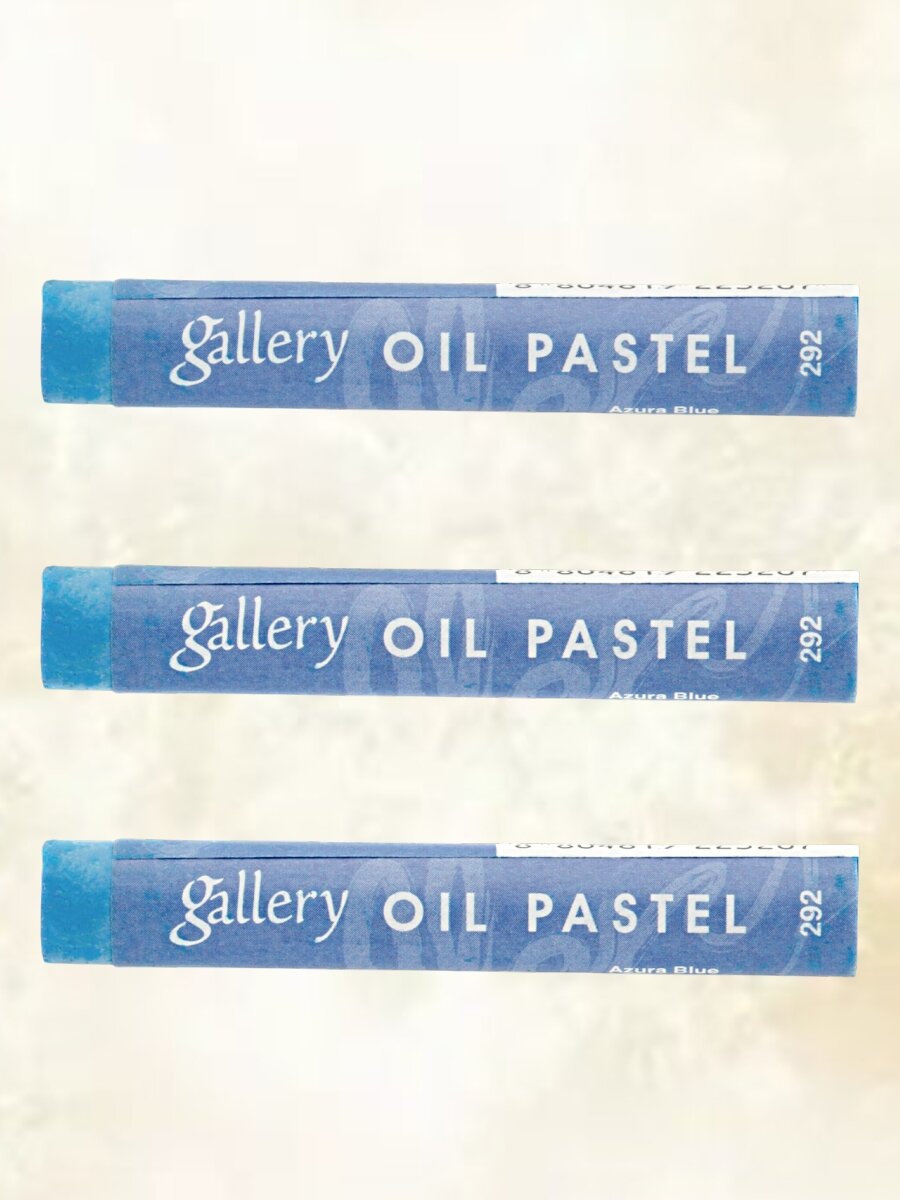 Пастель масляная мягкая профессиональная MUNGYO Gallery Лазурно-Синий №292 (3шт)