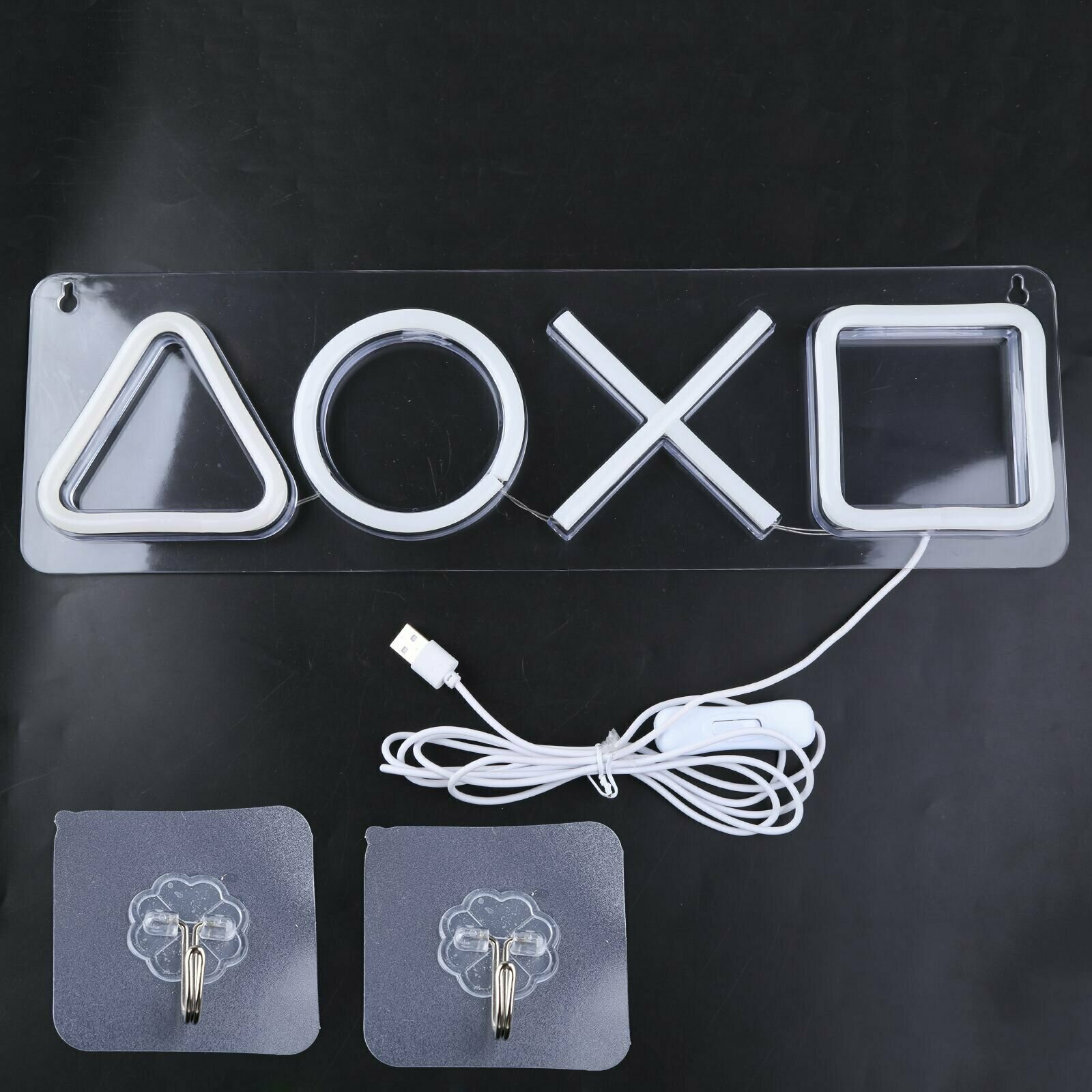 Неоновые вывески для декора стен спальни, USB-переключатель, светодиодный светильник, игровая комната, украшение для гостиной, геймера-подростка