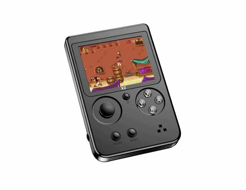 561-X2 Ностальгическая портативная игровая консоль со встроенными играми 2500 NES FC GBA 2,8 дюйма