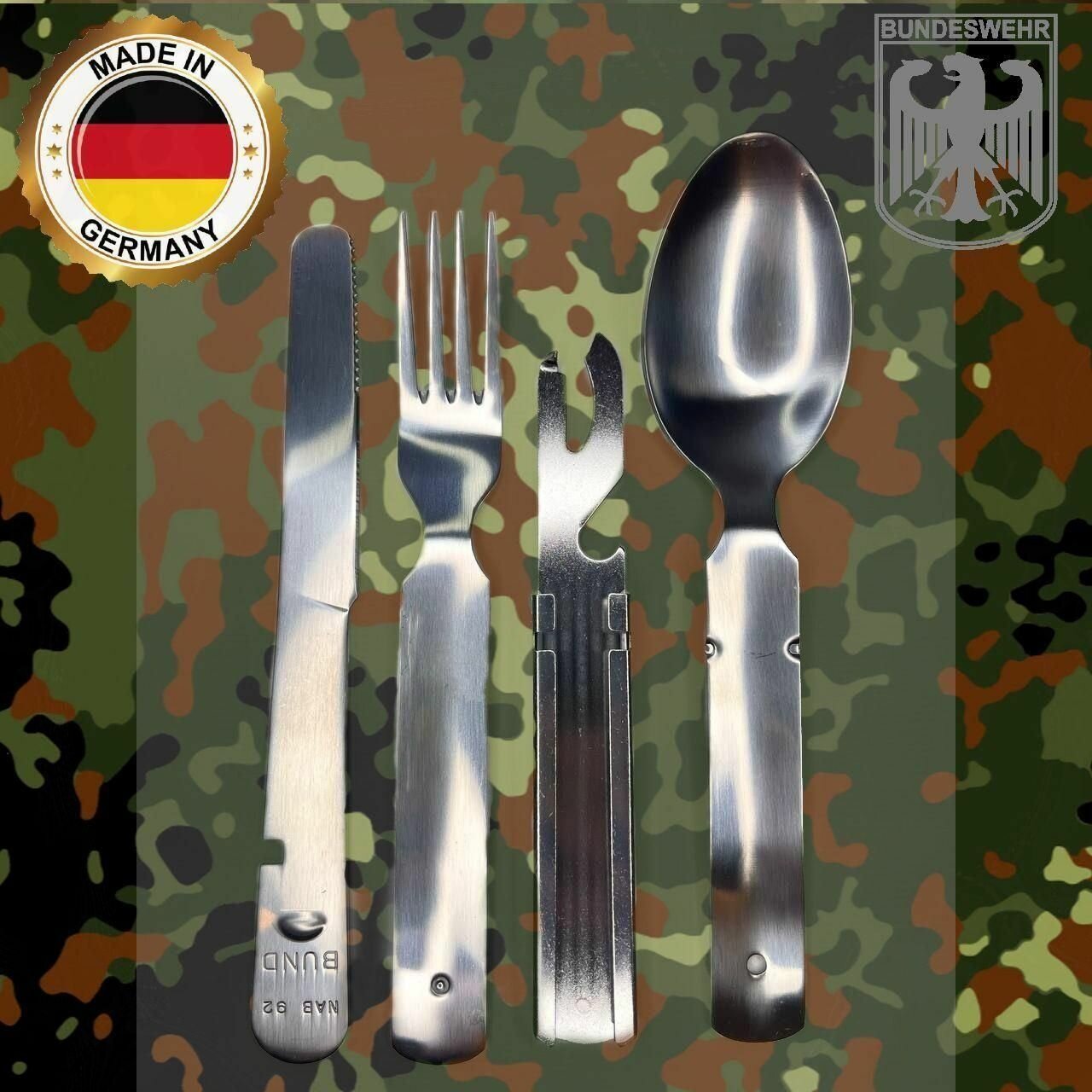 Набор столовых приборов походный