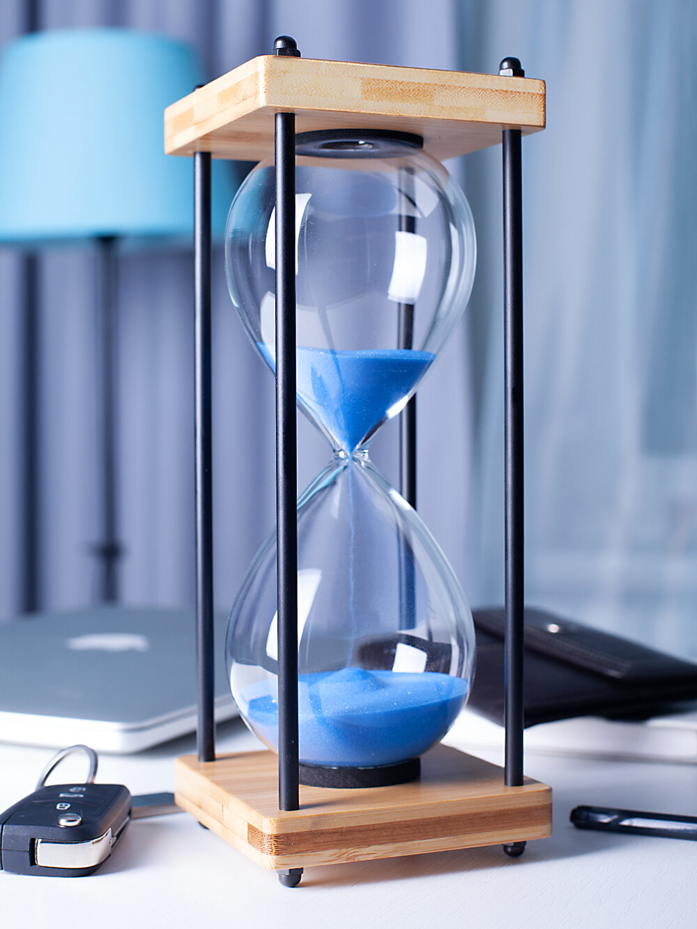 Песочные часы в стиле ретро, украшение на 30-60 минут, детский таймер, домашняя гостиная, украшения против падения