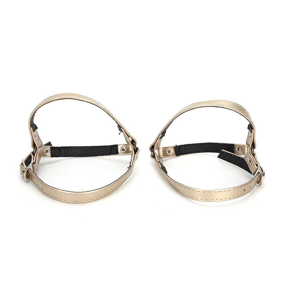 1 Пара высоких каблуков, связывание Shoelace Antipe Shiest Shoelace Женщины -обувные аксессуары (золото)