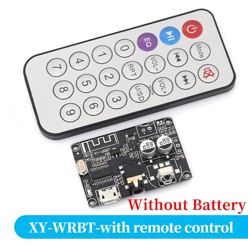 XY-WRBT Bluetooth-модуль аудио 5.0 с пультом, 5 шт.