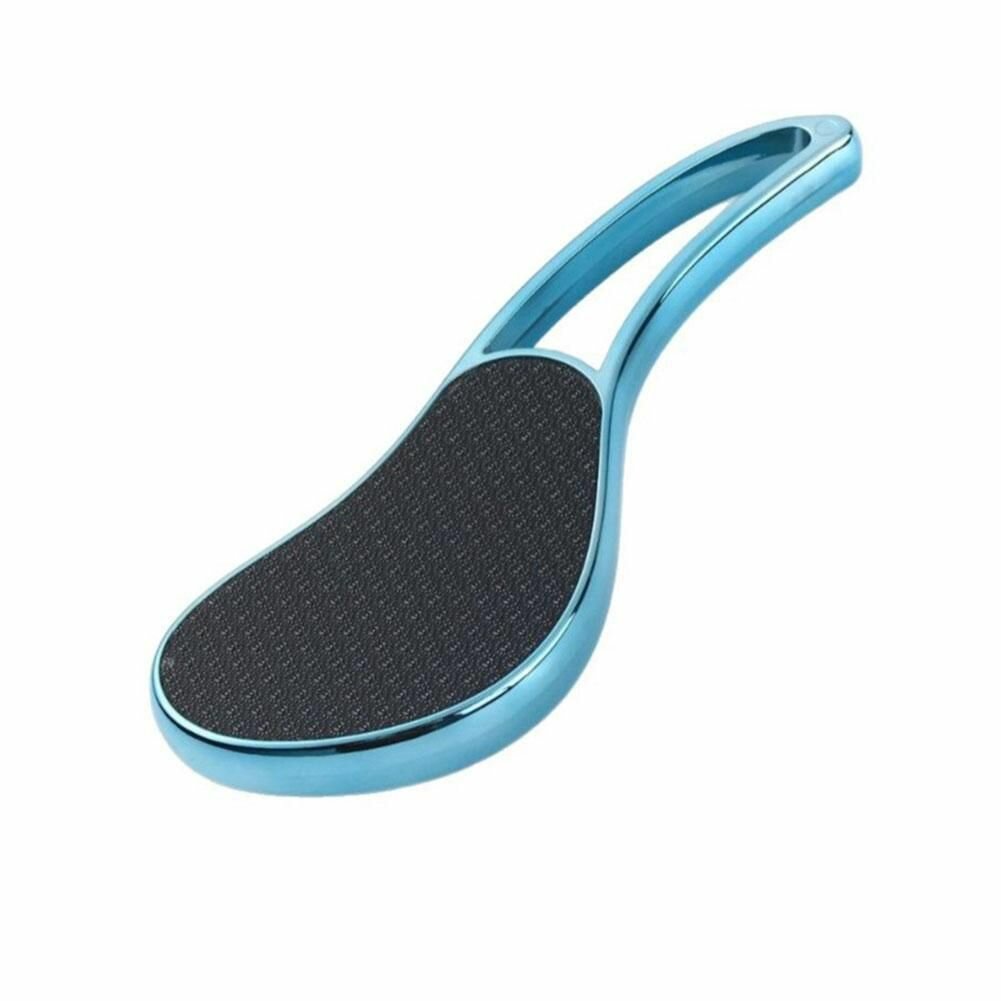 Тёрка для пяток. Пилка для смарт педикюра. Пемза для ухода за стопами. Инновационная лазерная пилка для пяток стекло с ручкой. Из закалённого стекла. Тёрка