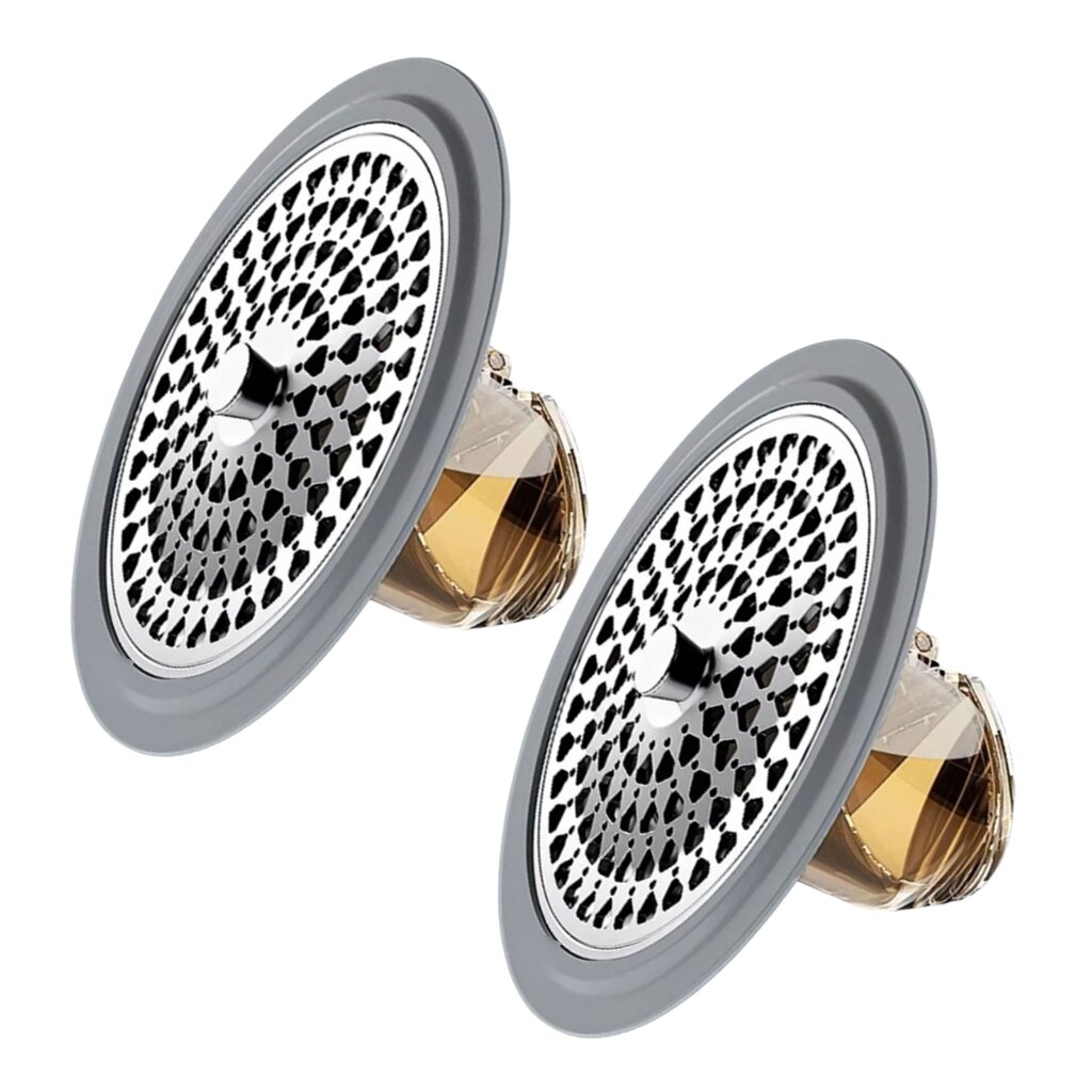 Набор из 2 силиконовых сливных крышек Силиконовые сливные сифоны диаметром 77 мм для бытовых труб