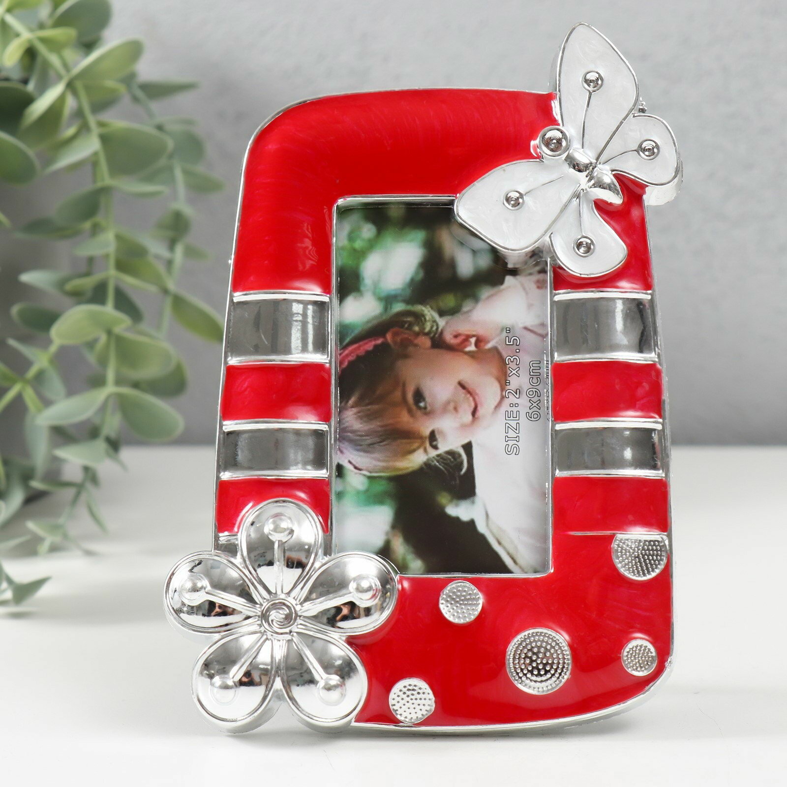 Фоторамка для фото 8.5x5 см "Лето", пластик, 10x14 см, тематика праздника: 8 марта