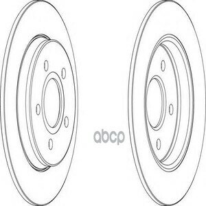 Тормозной диск Ferodo арт. ddf1226