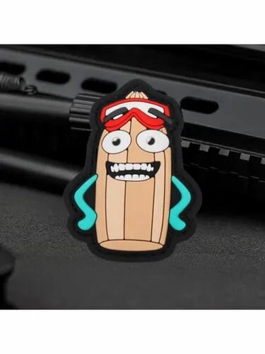 Шеврон На Липучке, Карандаш ПВХ Тактическая Нашивка, 4.5X5.5CM