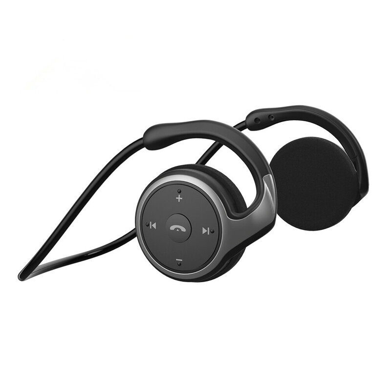 Беспроводная спортивная гарнитура Bluetooth 5.0 Наушники с FM-радио и слотом для карт TF для бега