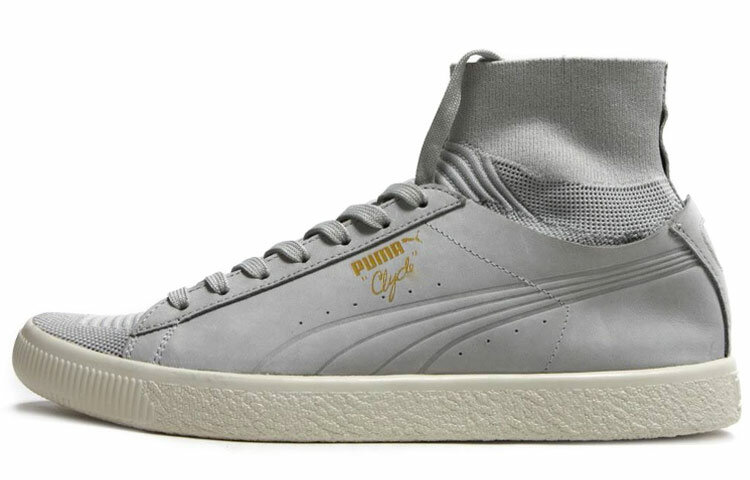 Кроссовки PUMA Clyde, размер EU 44 стопа (28.5CM), серый