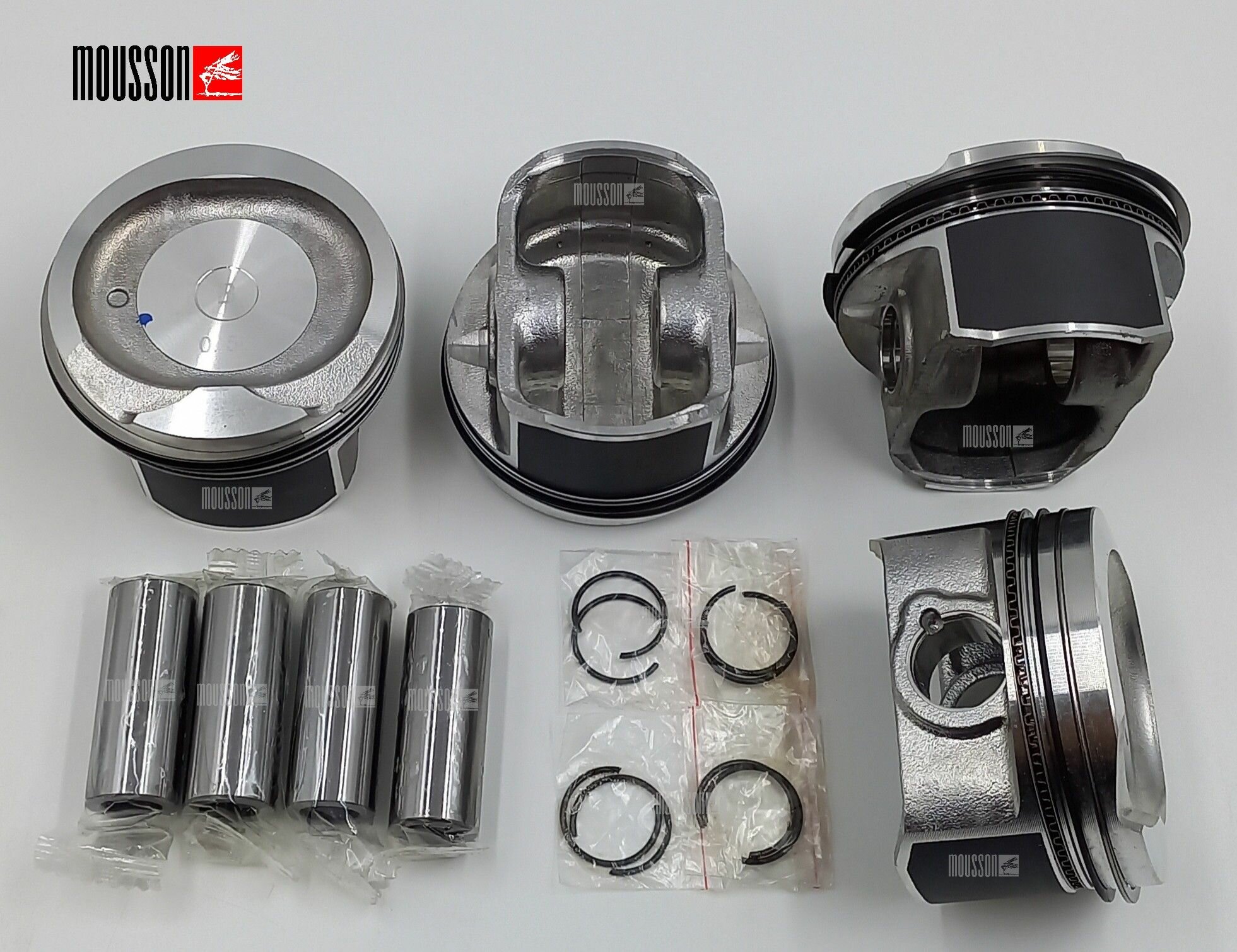 Поршень кольца ремонтные +0,5 мм комплект Toyota 1ZZ-FE 1,8L на 1 цилиндр