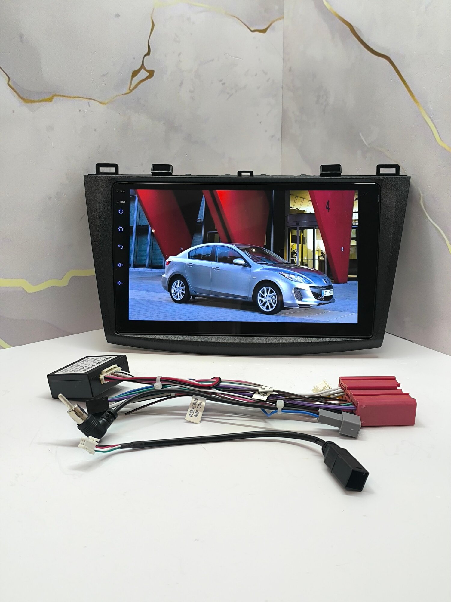 Магнитола мазда 3 бл андроид 2гб-32гб 9 дюймов / штатная магнитола Mazda 3 bl android (2009-2013)