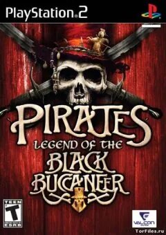 Диск с игрой Pirates legend of the black Buccaneer на PlayStation 2 прошитую