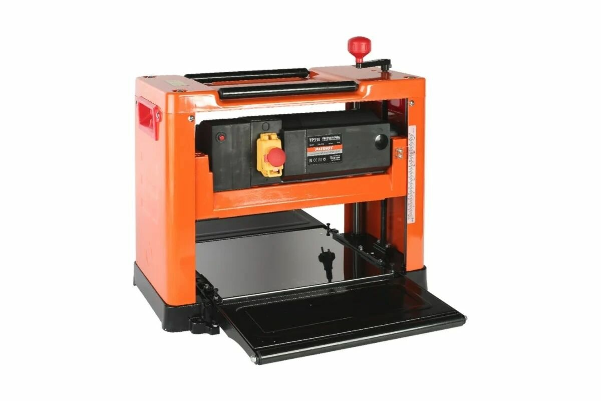 Рейсмусовый станок PATRIOT TP330, 2000Вт, скорость подачи 6м/мин, с ножами 330х20х3мм, литая станина