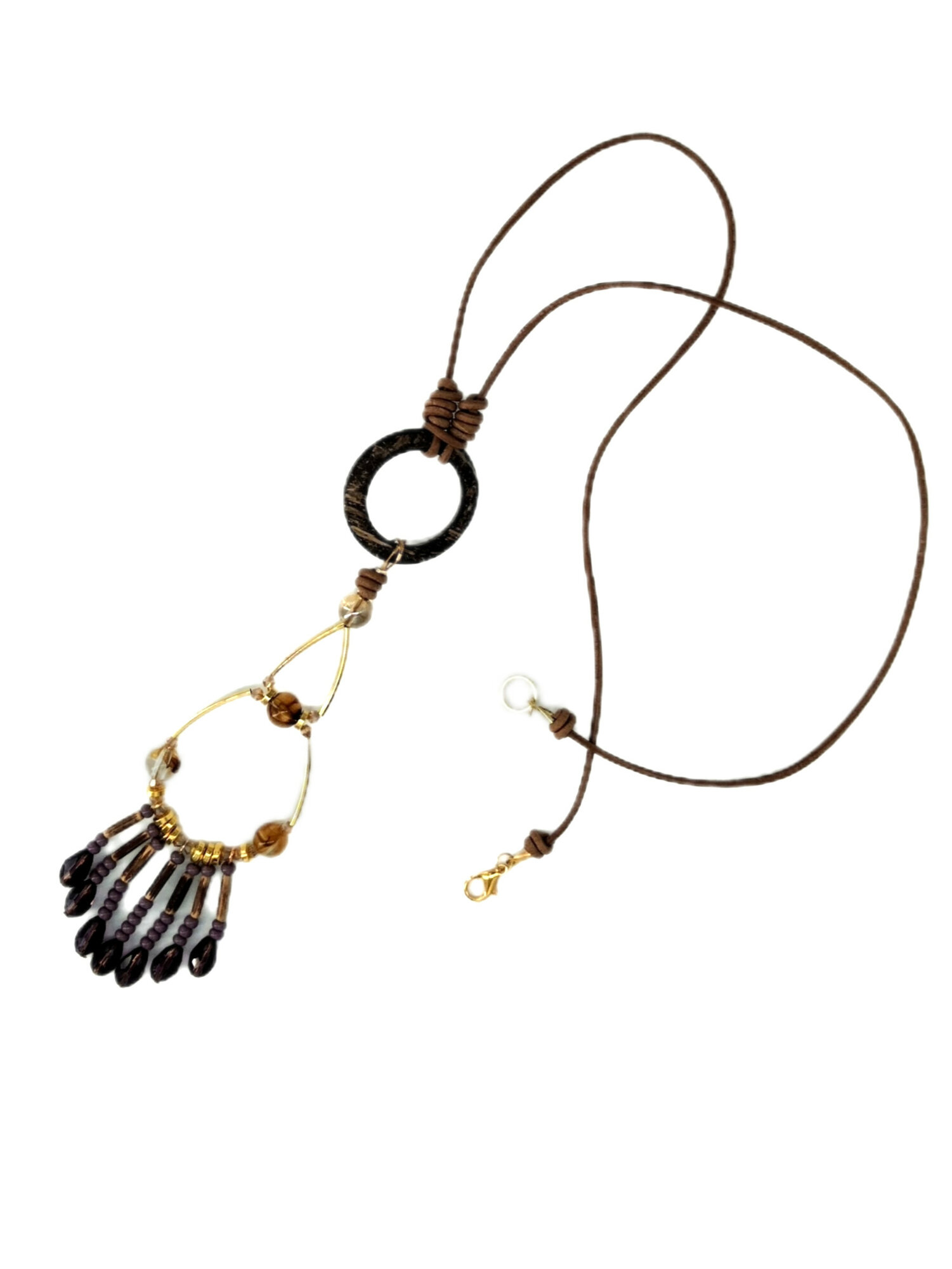 Колье, кристалл