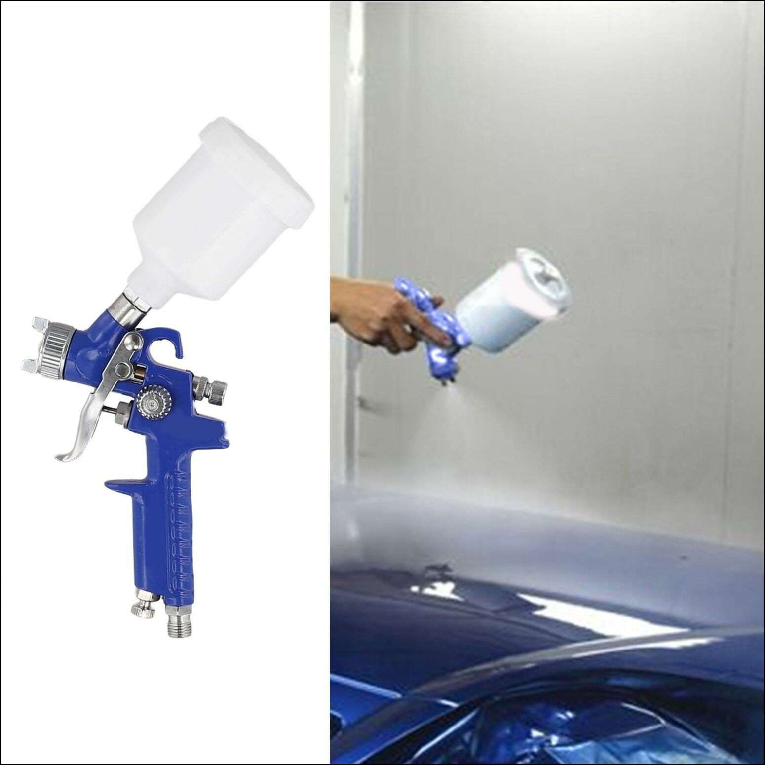 OZ-HMHG 1 шт. 0,8 мм/1,0 мм 125 мл воздушный краскораспылитель небольшой мини пневматический краскораспылитель для ремонта и обслуживания мебели автомобиля