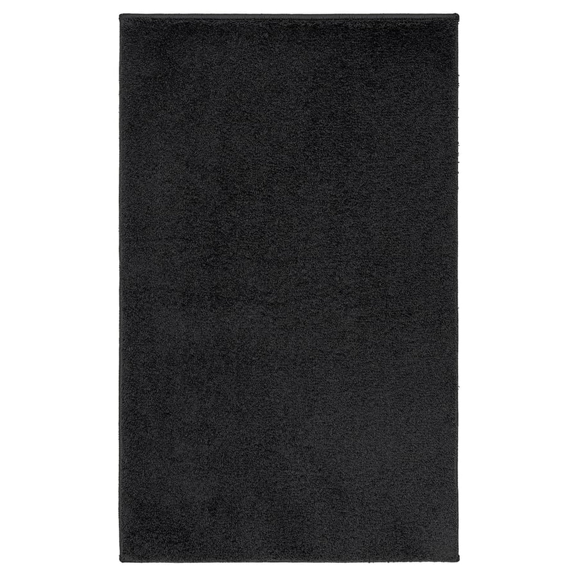 Коврик для ванной IKEA, BACKMАRA, цвет черный, 50х80 см, 906.031.62