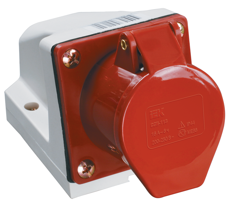 Розетка стационарная CCИ-115 3Р+РЕ+N 16А 380-415В IP44