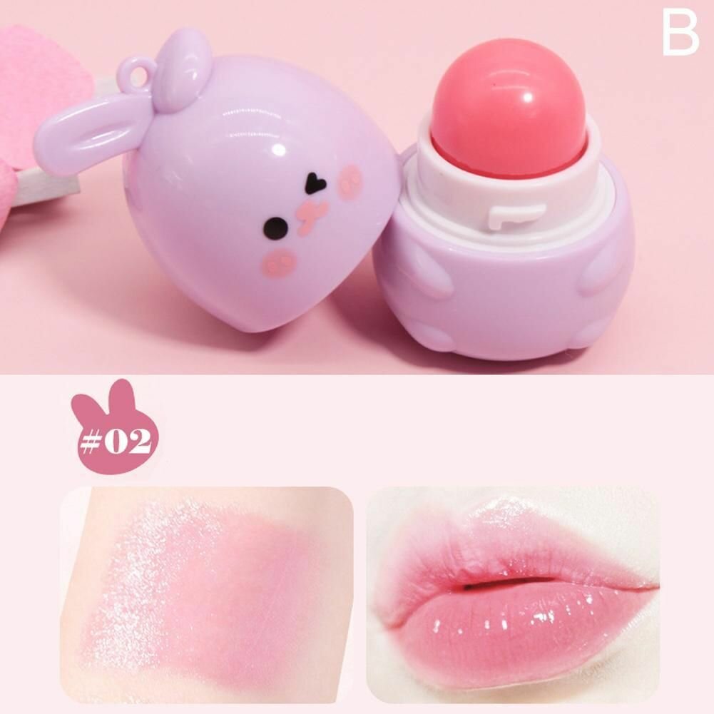 Прозрачная помада с изменением цвета