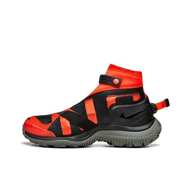 Туфли NIKE Gaiter Boot, размер EU 41 стопа (26CM), черный/оранжевый — фото 1