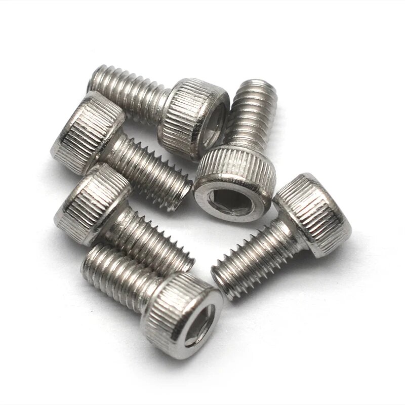 Стопорные гайки GETMUSIC для электрогитары, черные, 6 шт. Серебряный, Chrome x 6pcs