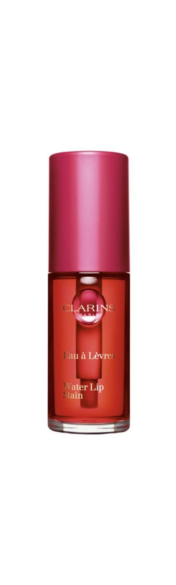 Clarins матирующий блеск для губ с увлажняющим эффектом Water Lip Stain shade 01 Rose Water 7 ml