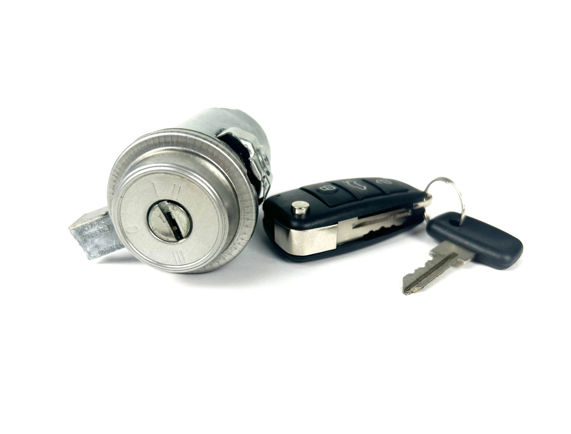 Замок зажигания в стиле Audi с выкидным ключом без чипа на ВАЗ 2101-2107, Лада Нива 4х4, Нива Легенд