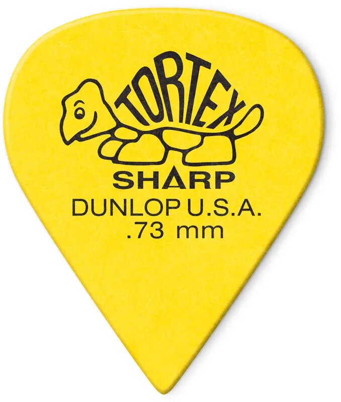 Медиаторы Dunlop 412R073 Tortex Sharp 72Pack