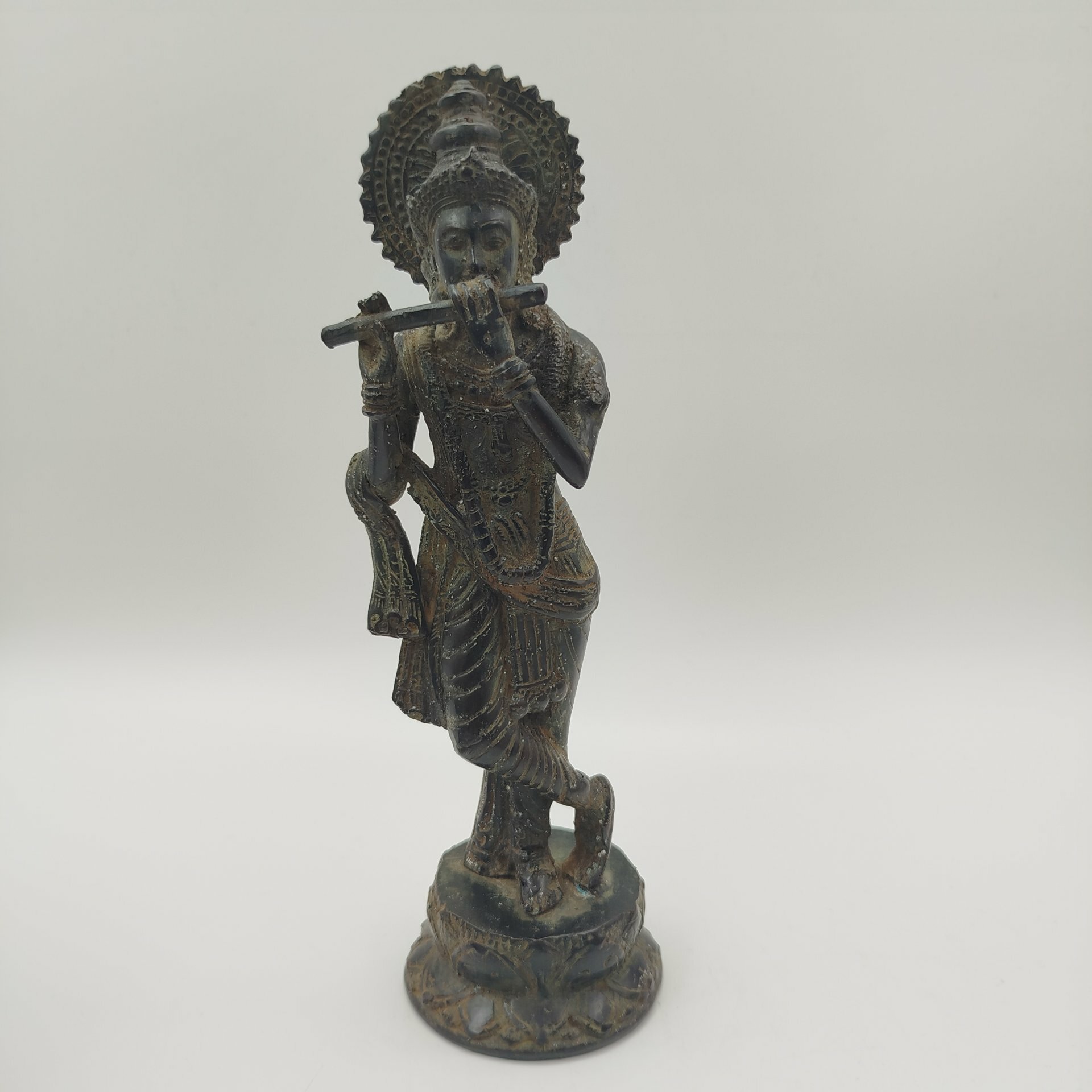 Статуэтка "Кришна", металл, литье, Индия, 1980-1990 гг.