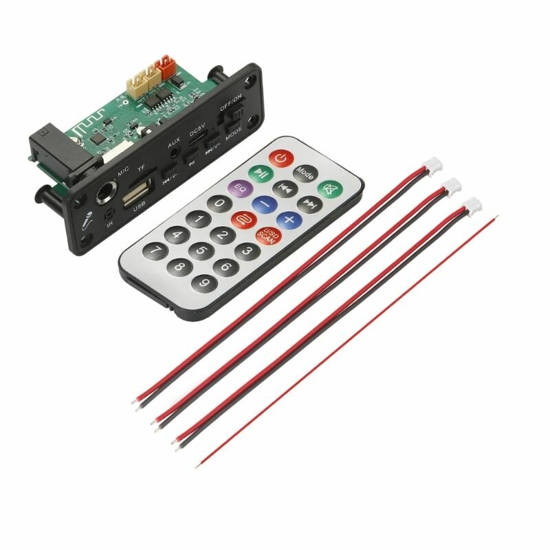 5V Bluetooth MP3 декодер 2x3W, - 1 набор