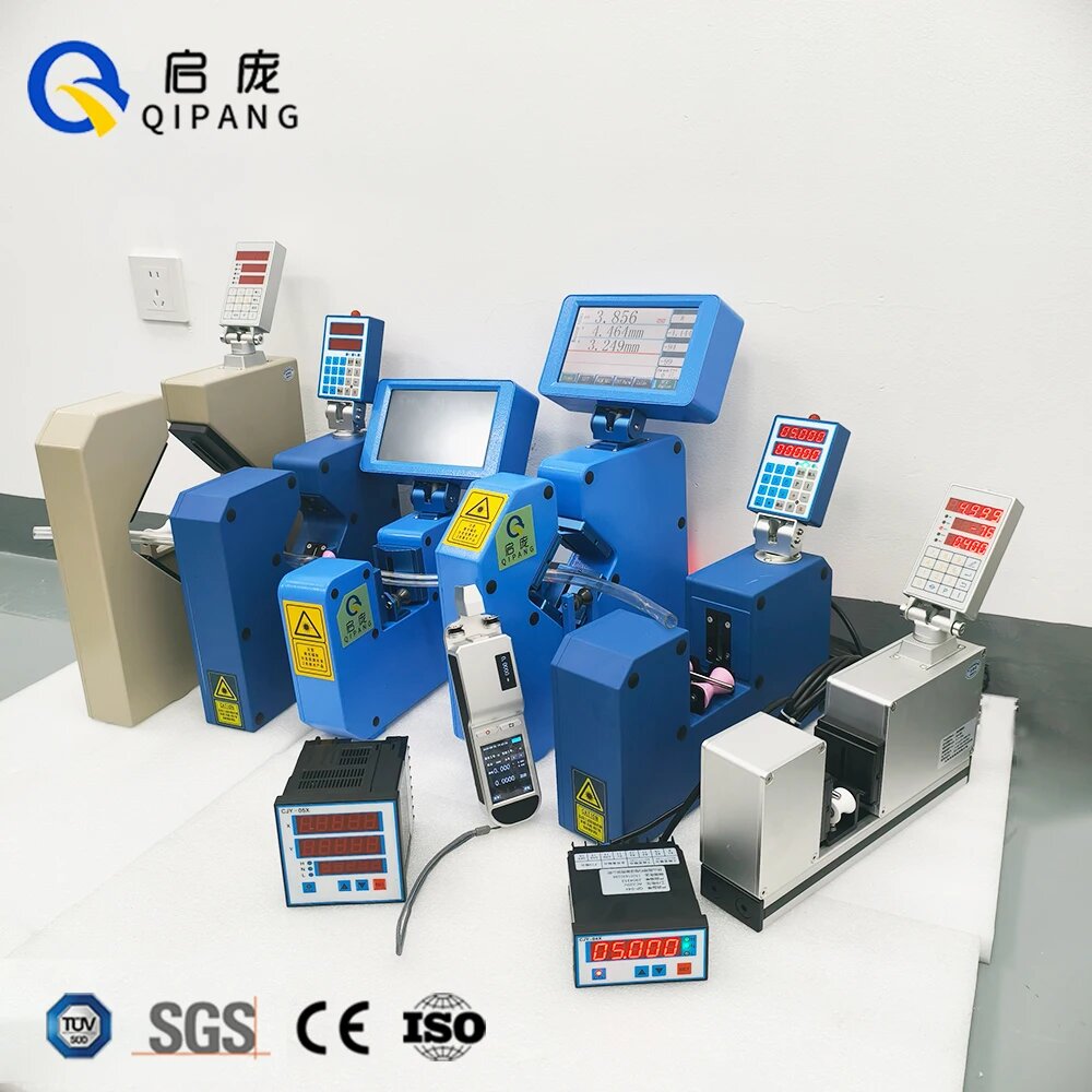 Лазерный измеритель диаметра, диаметром 0,1-25 мм remote display