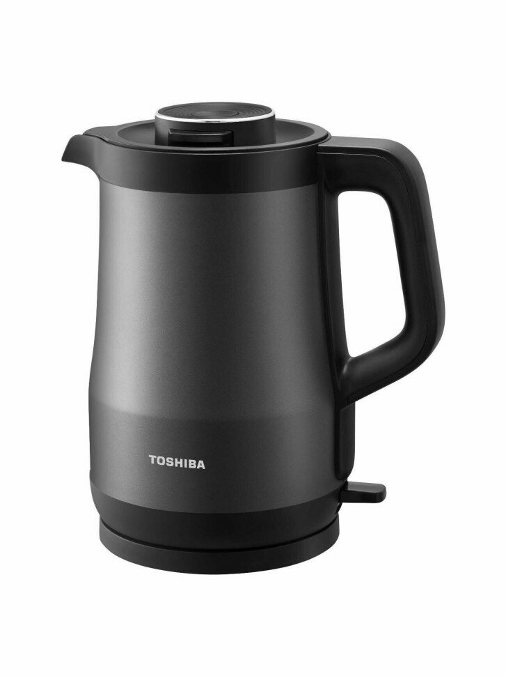 Чайник Toshiba KT-15DXURU, пластик, нержавеющая сталь, блокировка включения, фильтр
