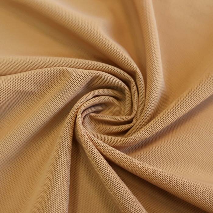 Сетка-стрейч плотная VALENCIA 0254 Sable (телесный беж) отрез 100*140см