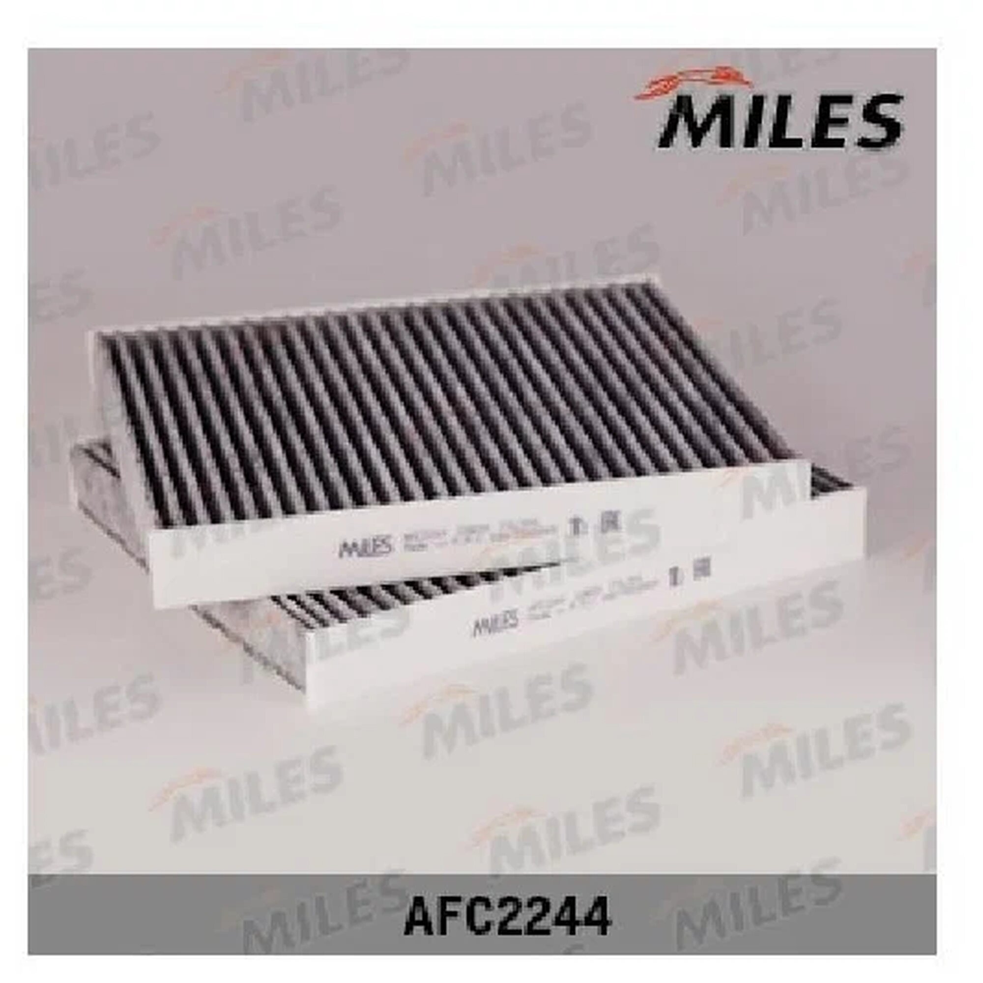 Фильтр салона BMW F10/F01 10- угольный (упак.2шт.), MILES AFC2244