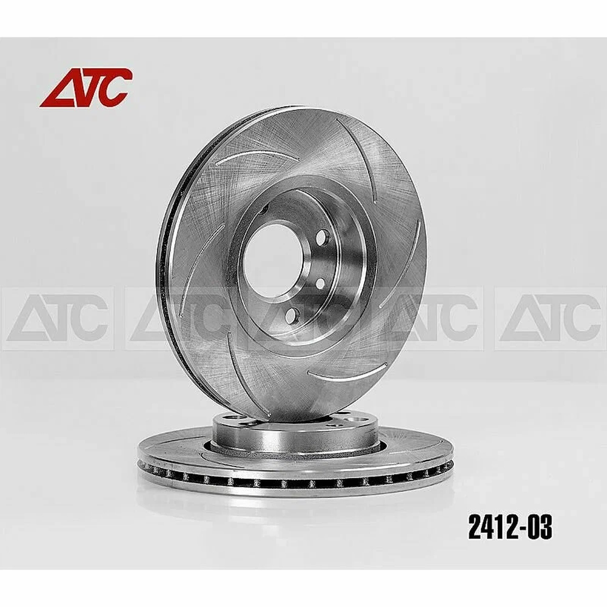 Тормозной диск передний АТС 241203 для а/м RENAULT Logan, LADA Largus, NISSAN Note