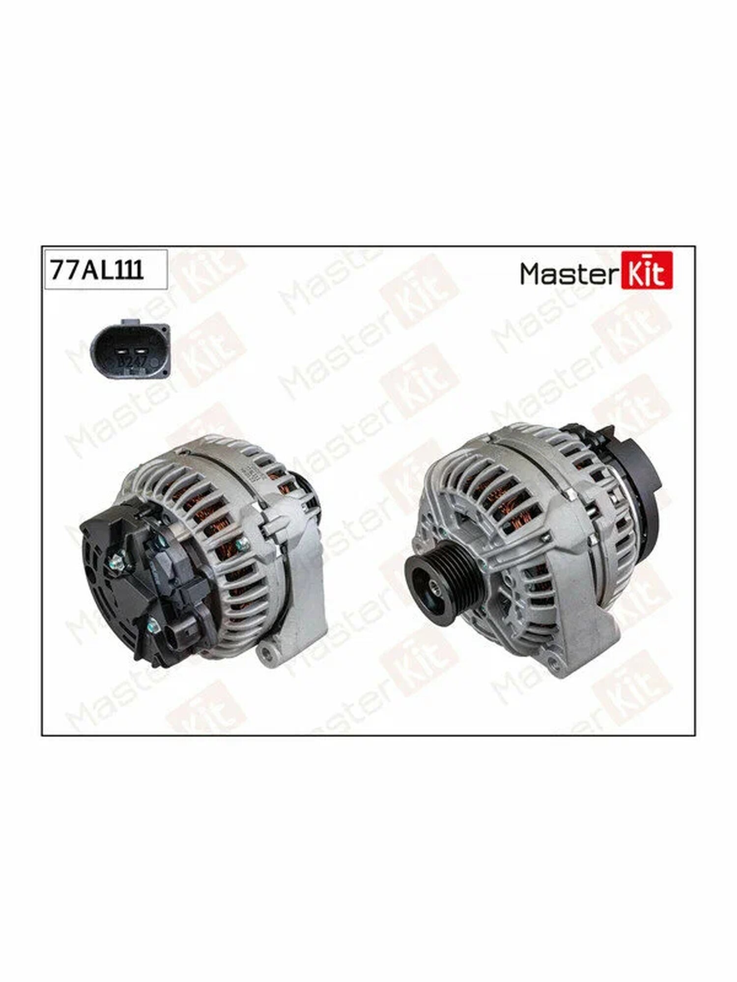 Генератор MasterKit 77AL111 для а/м MERCEDES-BENZ CLS, G-Class